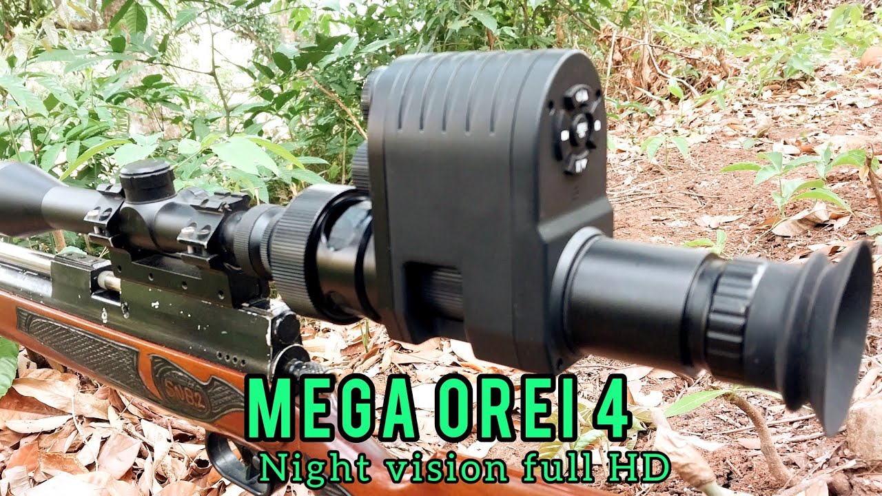 Setting Reticle night vision megaorei 4. - YouTube