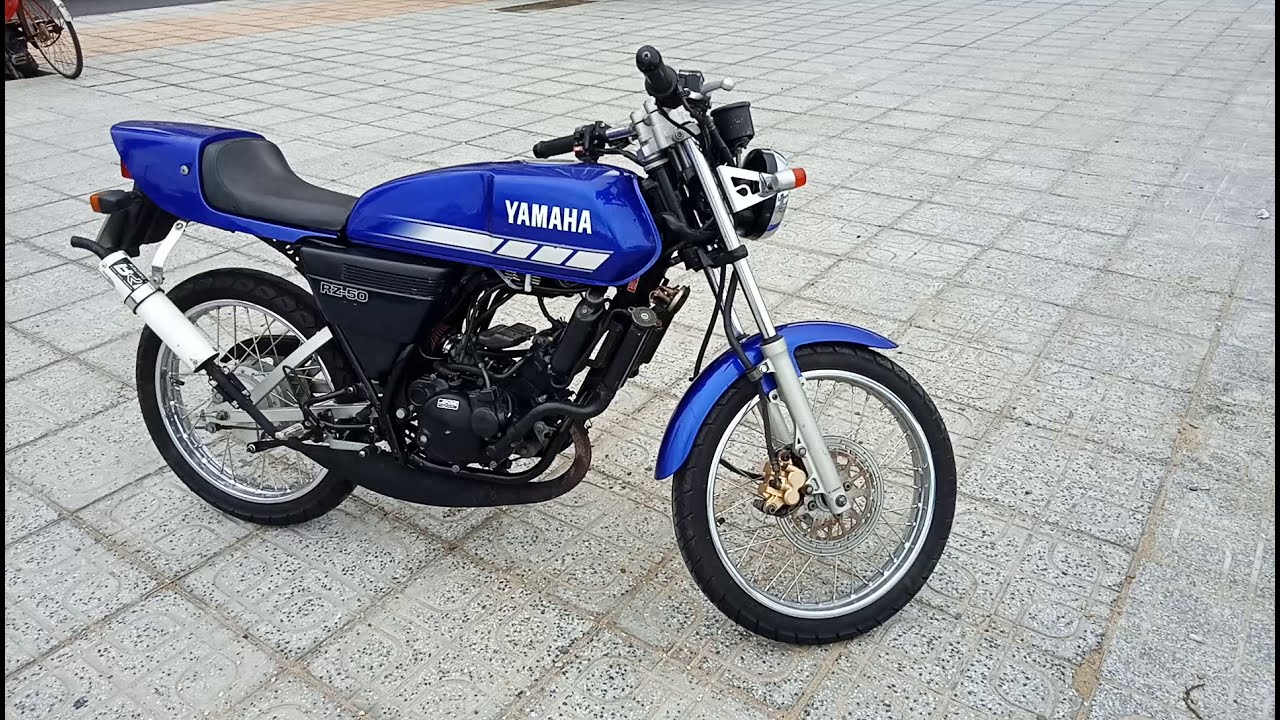 YAMAHA RZ50-EXHUAST-14K RPM-FIRST LOOK-NHÌN NHANH! - YouTube