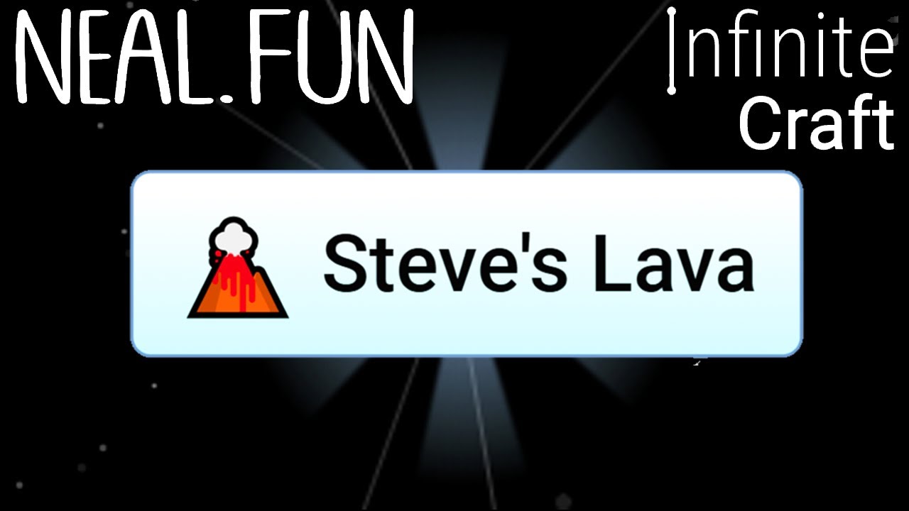 How to Make Steve's Lava in Infinite Craft | Get Steve's Lava in ...