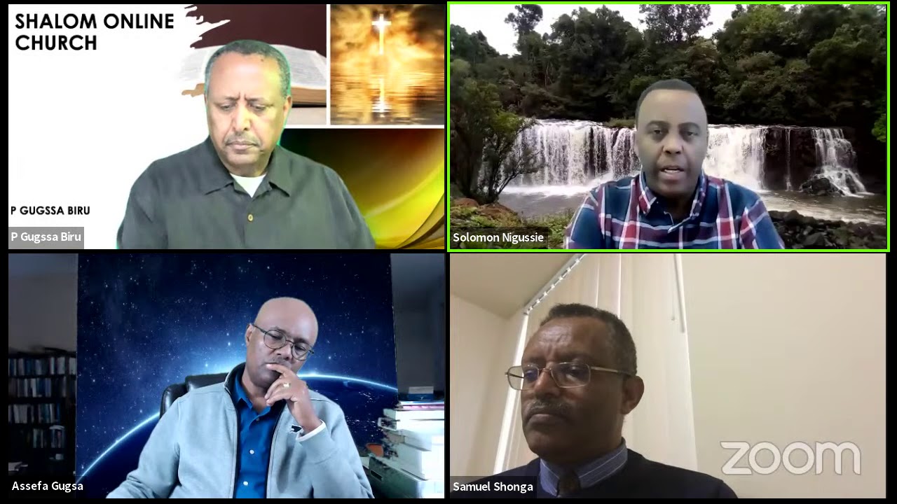 Copy of SHALOM ONLINE CHURCH MINI., P Gugssa Biru, P Dr.Assefa Gugssa ...