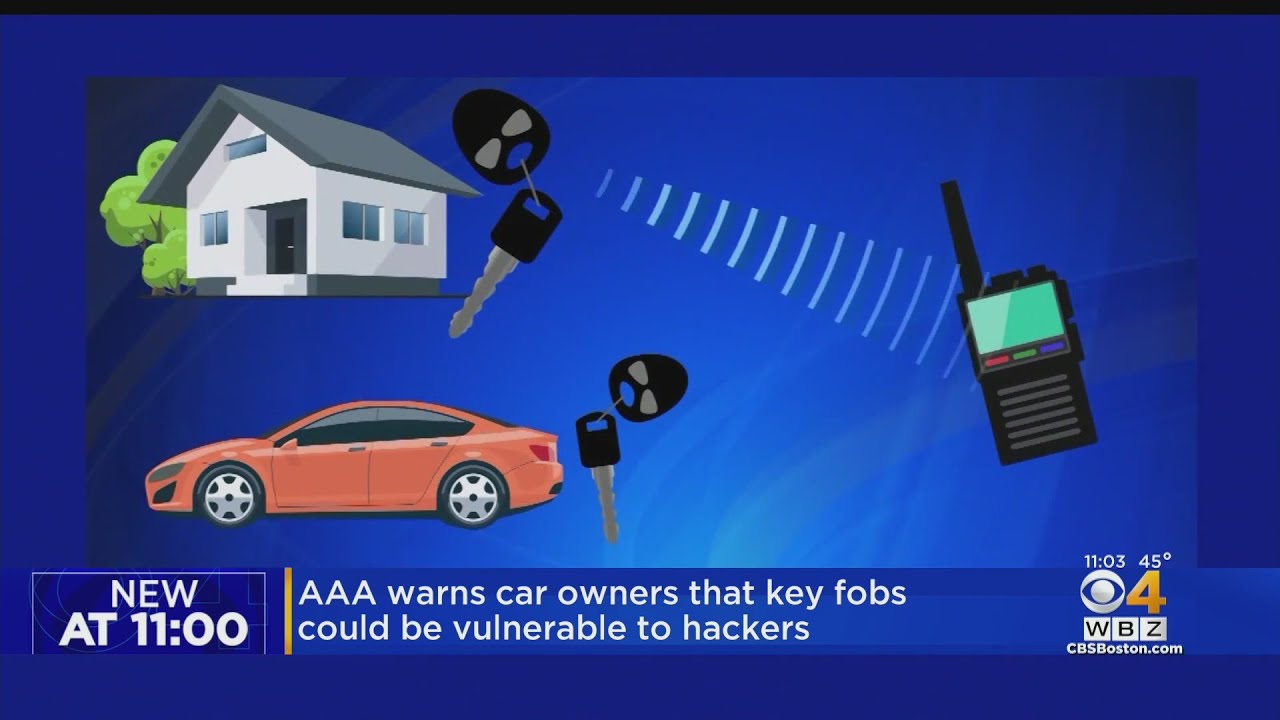 AAA warns car owners that key fobs are vulnerable to hacking - YouTube