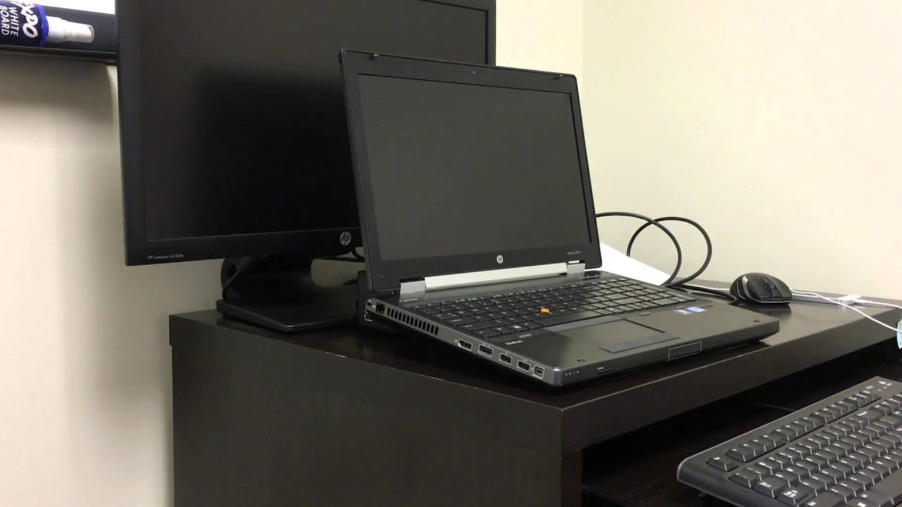 HP laptop shuts off - YouTube