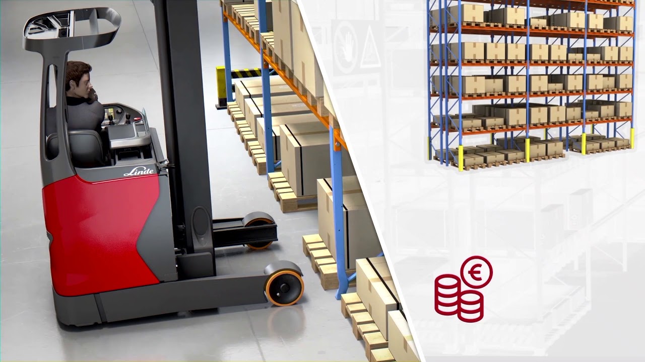 Regalschäden vermeiden - mit dem Linde Rack Protection Sensor - YouTube