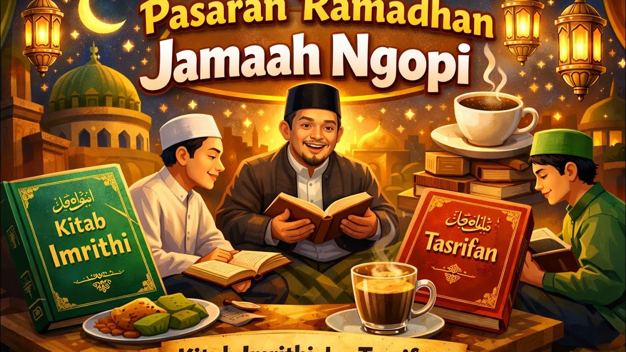 Ngaji Kitab Tasrifan dan imrithi edisi pasaran ramadhan - YouTube