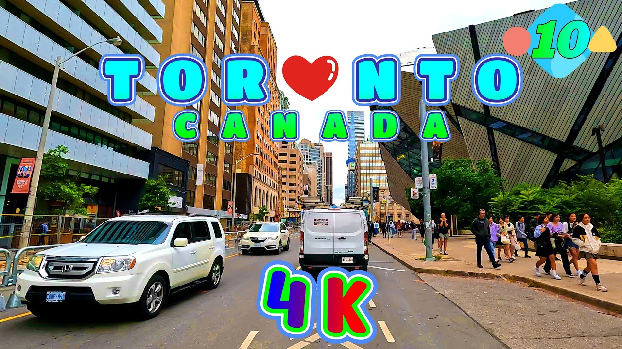 Toronto Drive Part 10/11, Largest City in Canada, 4K - UHD - YouTube