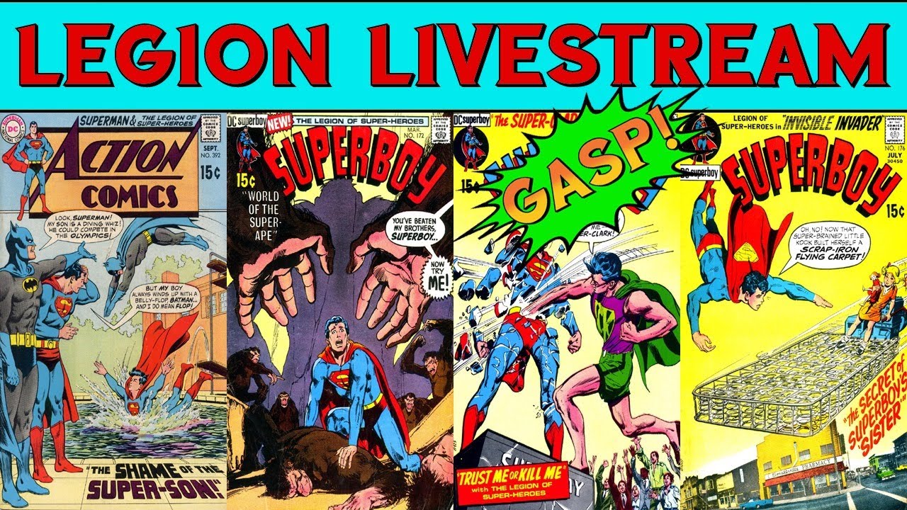 LSH EP 39: Action Comics #392 & Superboy #172,173 & 176 - YouTube