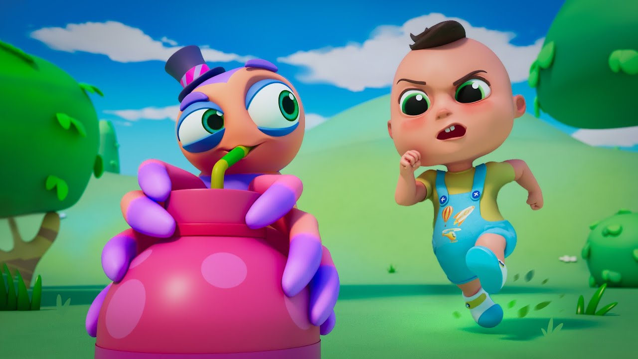 Minik Bir Örümcek 🕸️ Neşeli Çocuk Şarkısı + Eğlenceli ve Eğitici Çizgi ...