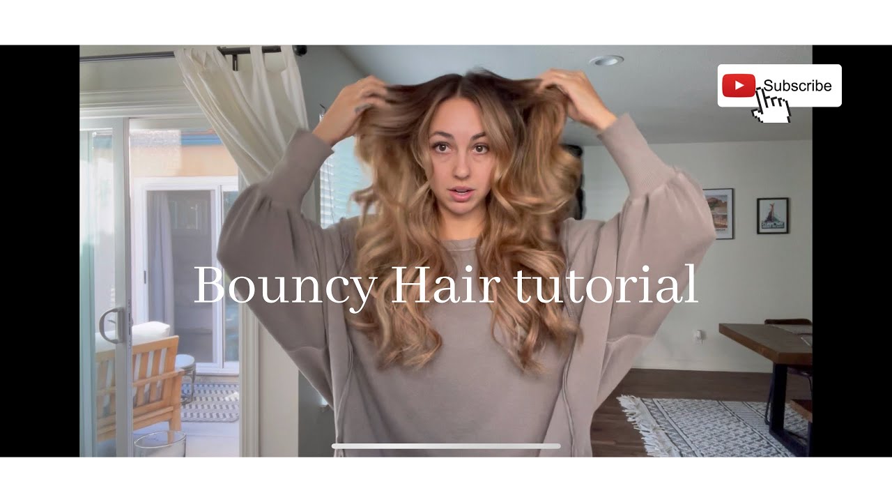 Bouncy Hair Tutorial - YouTube