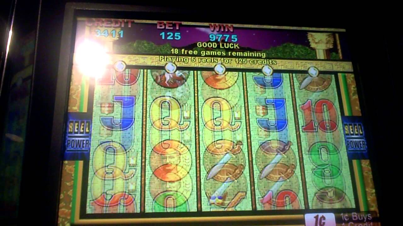 Pompeii Slot Machine Bonus - YouTube