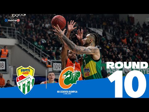 Scoring record pushes Bursaspor to huge win!| Round 10 Highlights |2022-23 7DAYS EuroCup