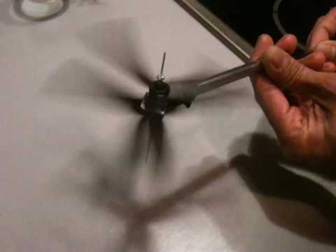 DIY coaxial shaft driven mechanism #2 - YouTube