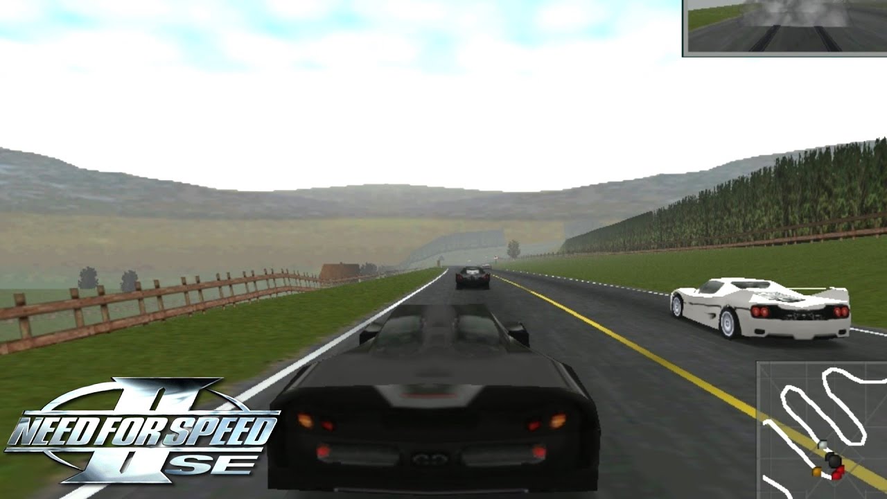 Need For Speed II SE (PC) 1997. Gameplay: Lotus GT1 - YouTube