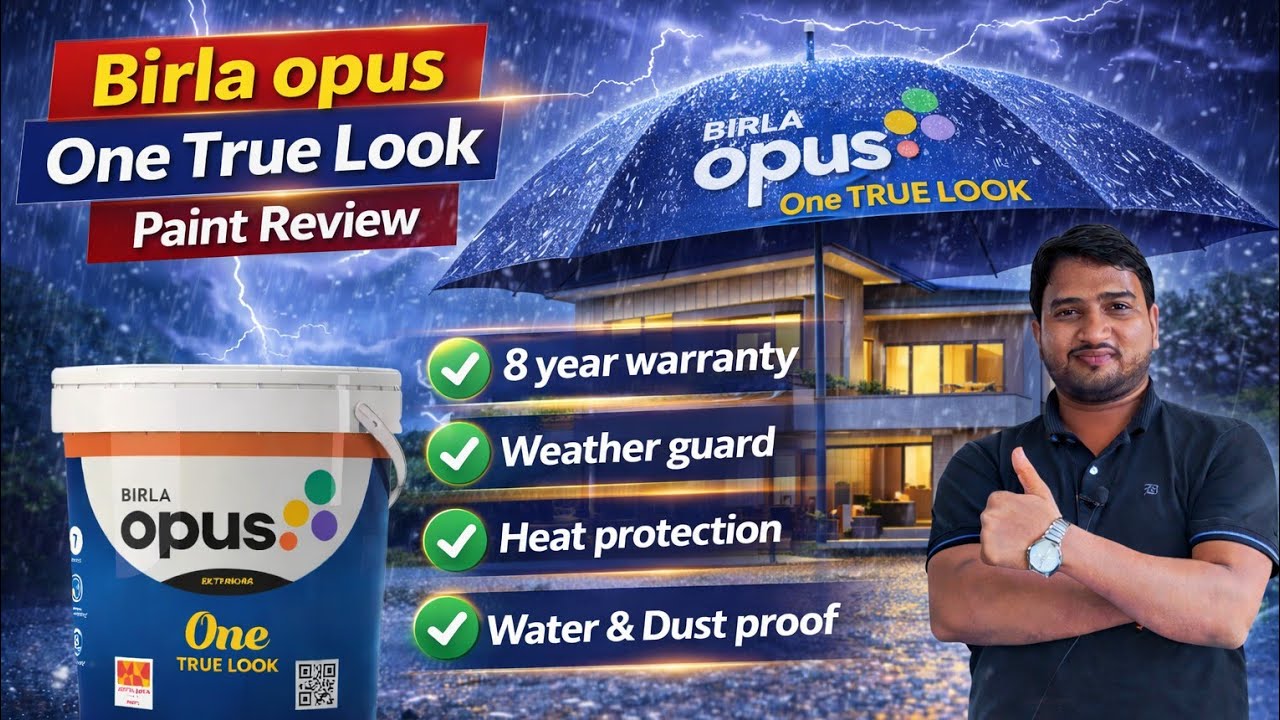 Birla Opus One True Look Full Review | Birla Paint | Opus paint | # ...