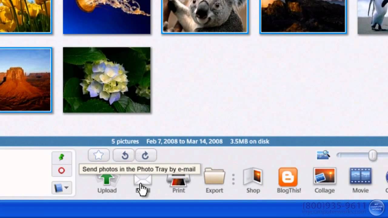 How To Email Pictures - YouTube