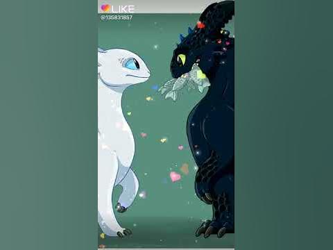 Любовь Ночной и Дневной фурии - YouTube