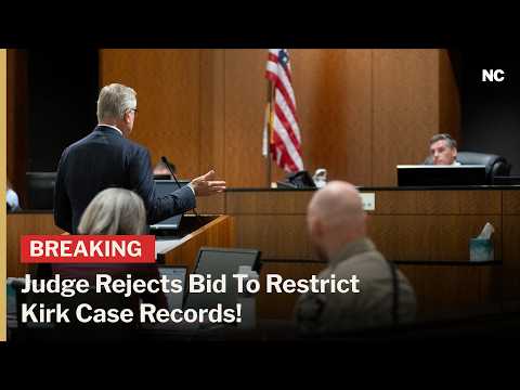 BREAKING: Judge Rejects Tyler Robinson’s Bid to Restrict Court Records in Kirk Murder Case | AB1Z