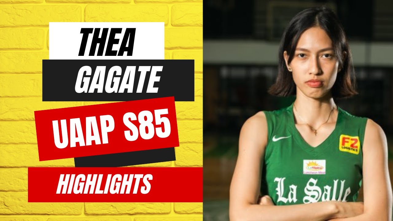 Thea Gagate: Dominating the Court as La Salle's Best Middle Blocker ...