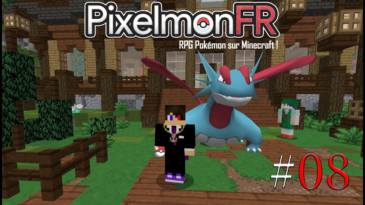 PixelmonFr #08 Le serveur minecraft pokemon !!!! - YouTube