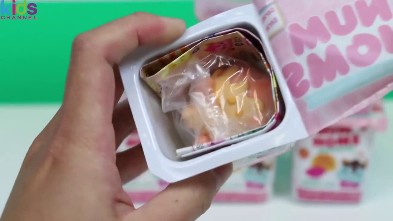 8 NUM NOMS Surprise Toys Unwrapping with Flavored Lip Gloss - Blind Bag ...