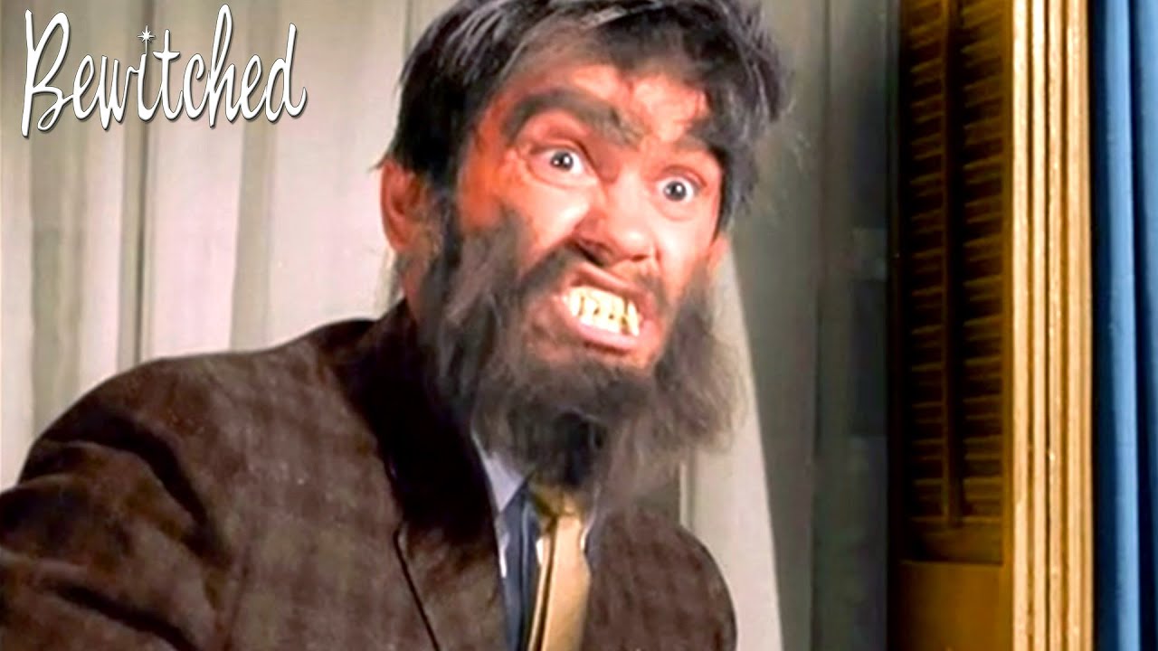 Darrin Turns Into A Werewolf! | Bewitched - YouTube