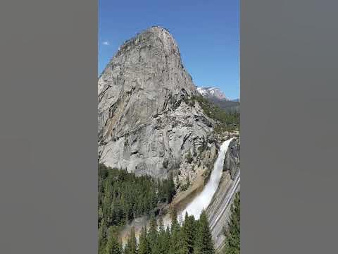 Breathtaking view from John Muir Trail. Yosemite National Park ...