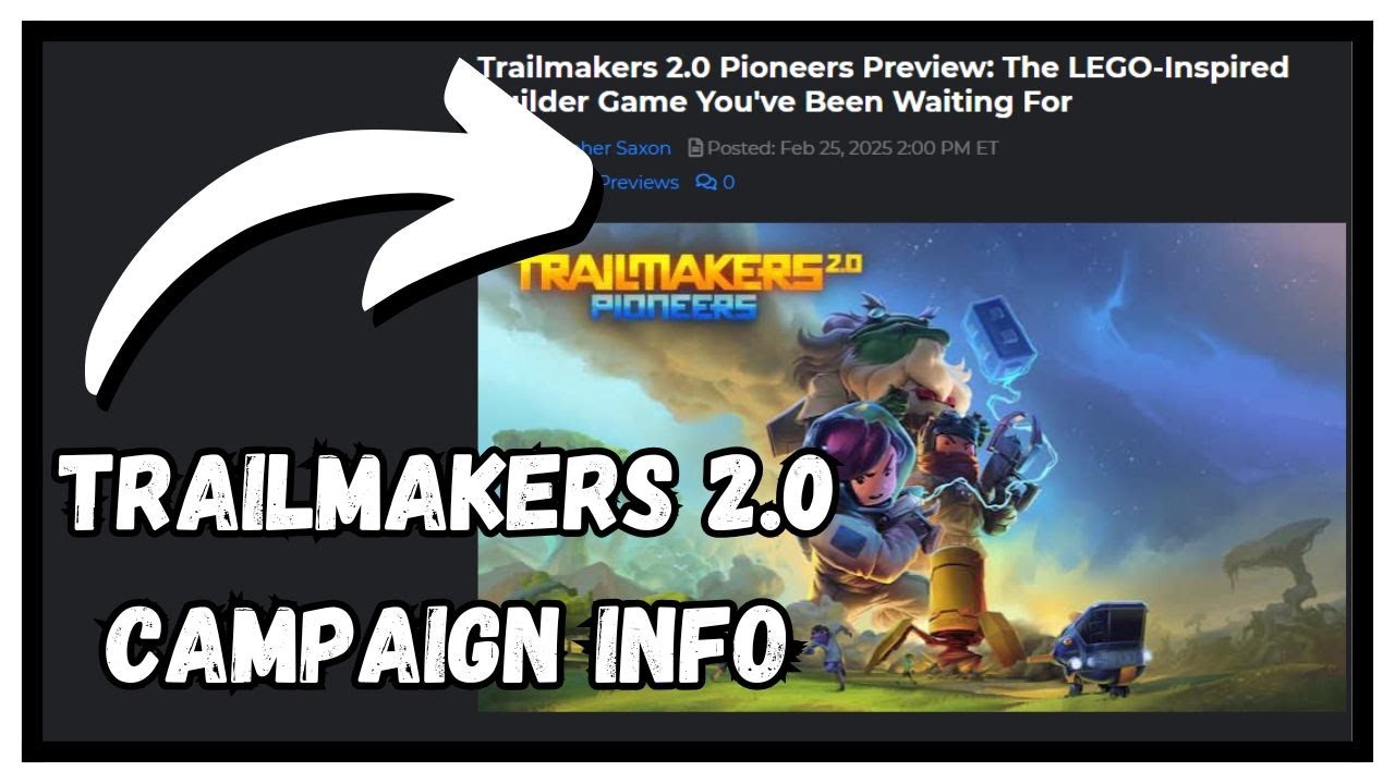 Trailmakers 2.0 Campaign Info! | TRAILMAKERS 2.0 - YouTube