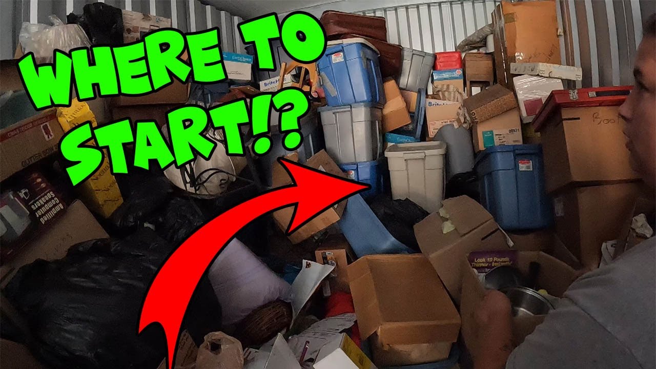 EXTREME UNBOXING IN MASSIVE 10x30 ABANDONED STORAGE UNIT! - YouTube