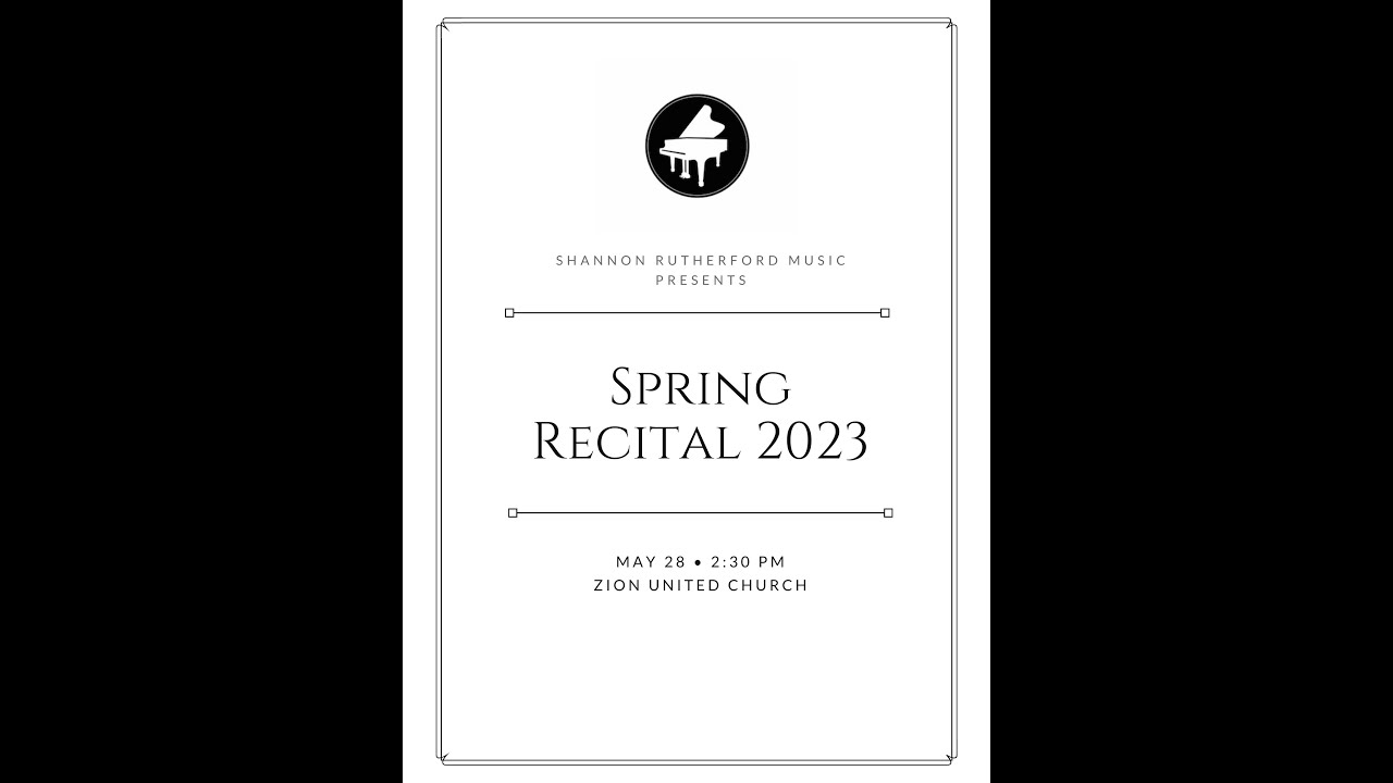 Spring Recital 2023 - YouTube