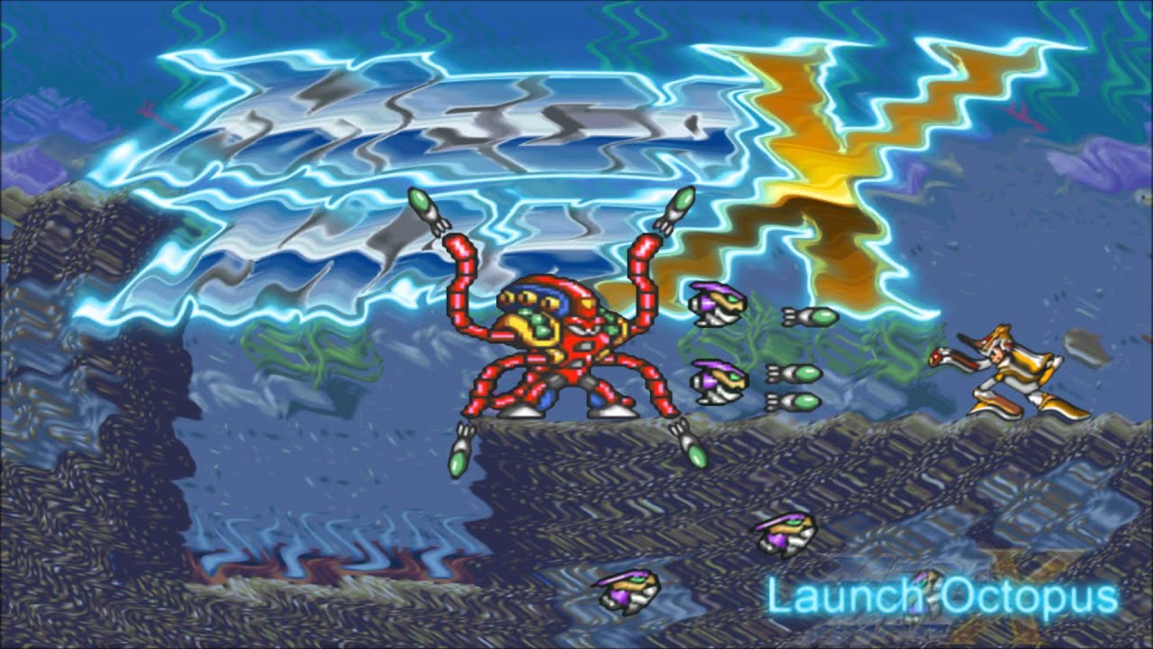 Mega Man X - Launch Octopus - YouTube