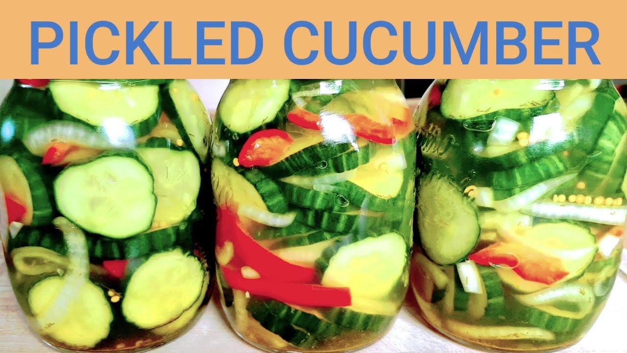 Simple Pickled Cucumber/Bread and Butter Pickles || Simply Ma'ning ...