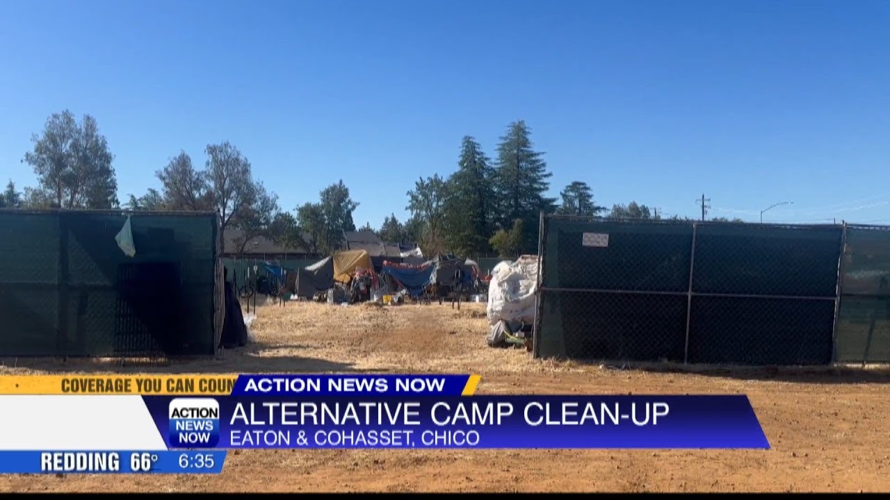 Alternative camp plans to reopen in Chico - YouTube