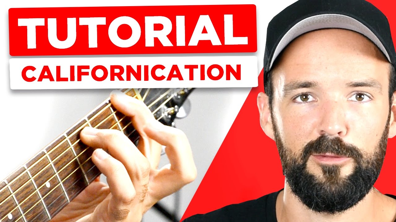 Red Hot Chili Peppers - Californication - Guitar Tutorial - Teil 2 ...