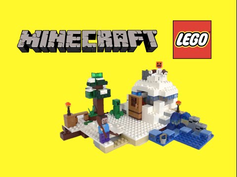 LEGO Minecraft The Snow Hideout 21120. Holiday Hot Toy! - YouTube