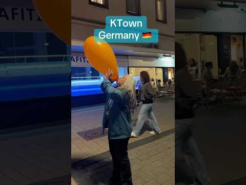 Blow to POP in KTown! #balloons #fyp #balloon #looner #poppballons #giantballoon #balloonpopping