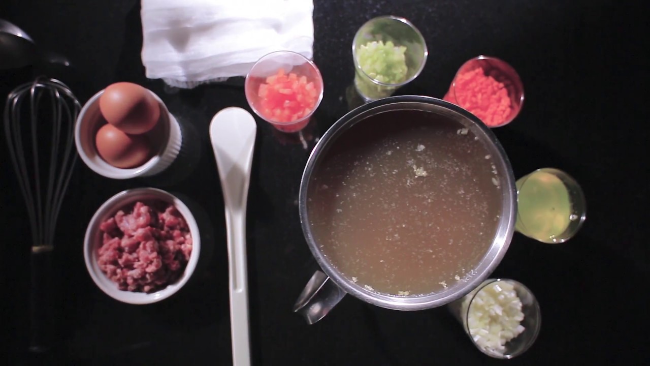 Secrets of Le Cordon Bleu - Clarification Cooking - YouTube