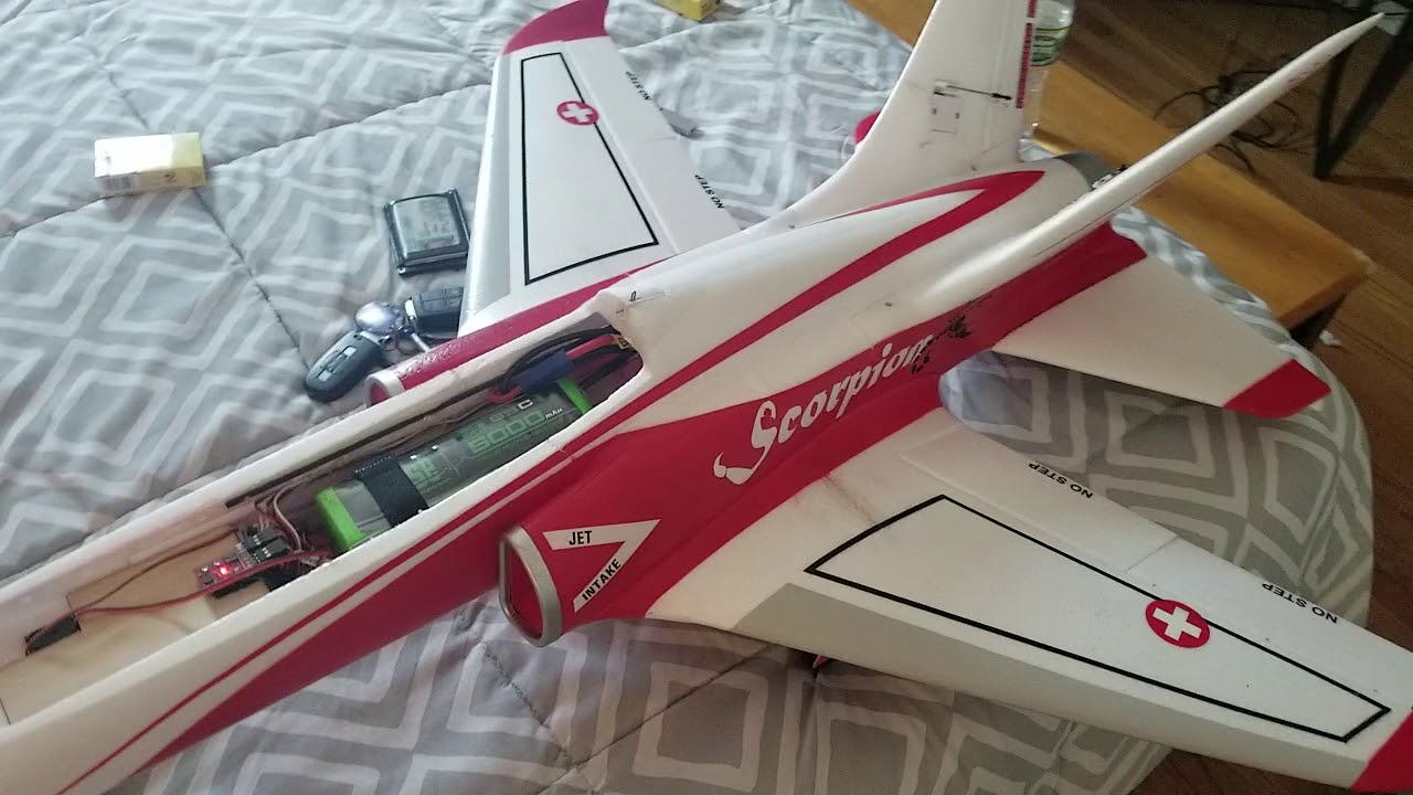 Freewing super scorpion 80mm. All fixed🤢🤮 - YouTube
