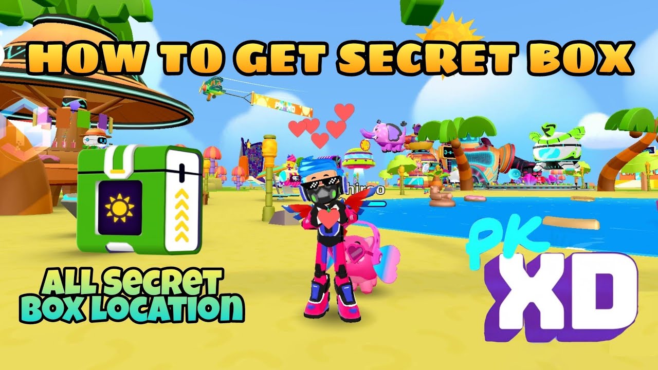 How to get Secret Box - PK XD Vacation Season Event | PK XD Secret Box ...