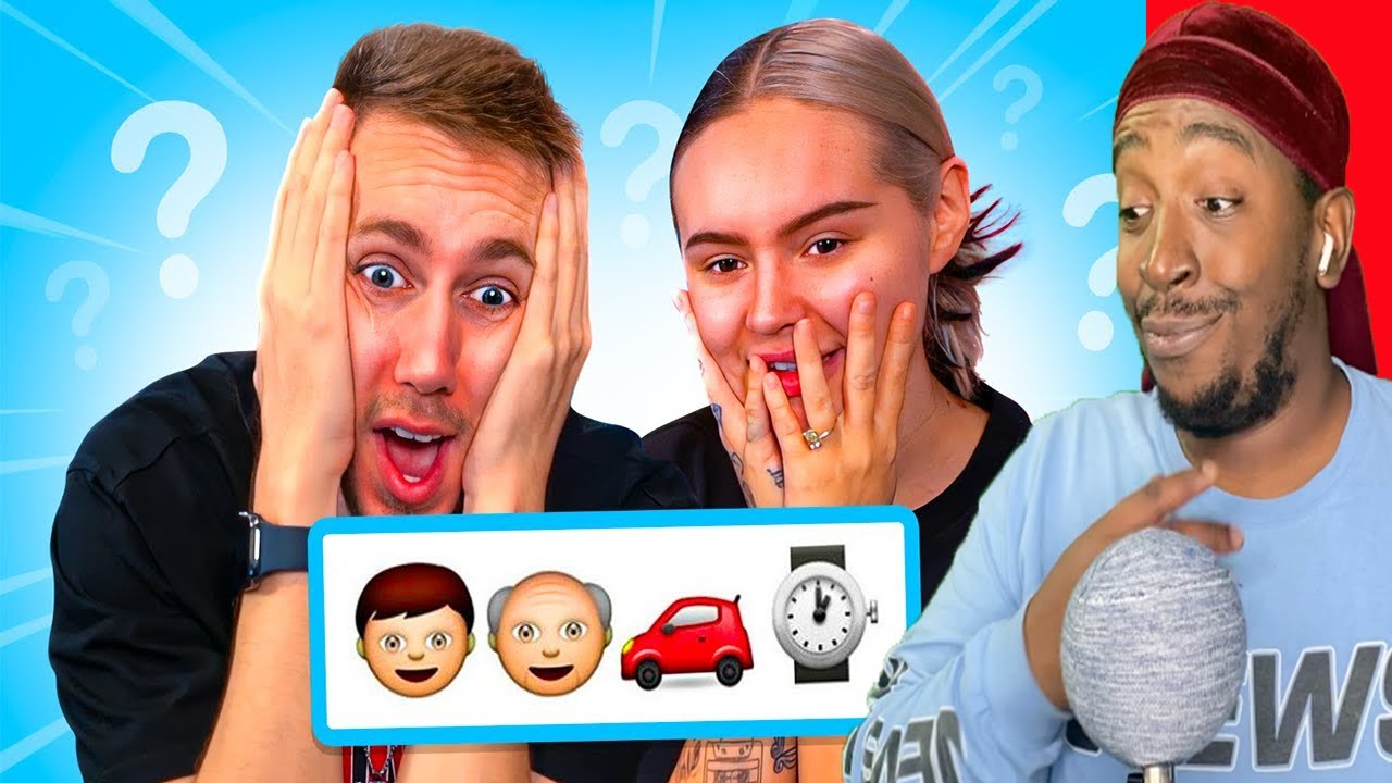 Reaction To GUESS THE EMOJI (TALIA TUESDAY) - YouTube
