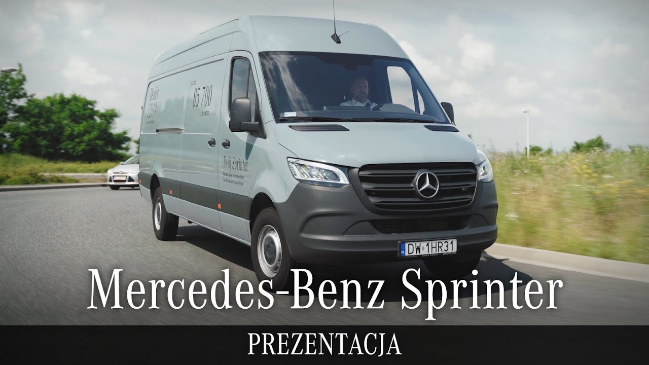 Mercedes Sprinter (2020) - test, prezentacja, jazda próbna - YouTube