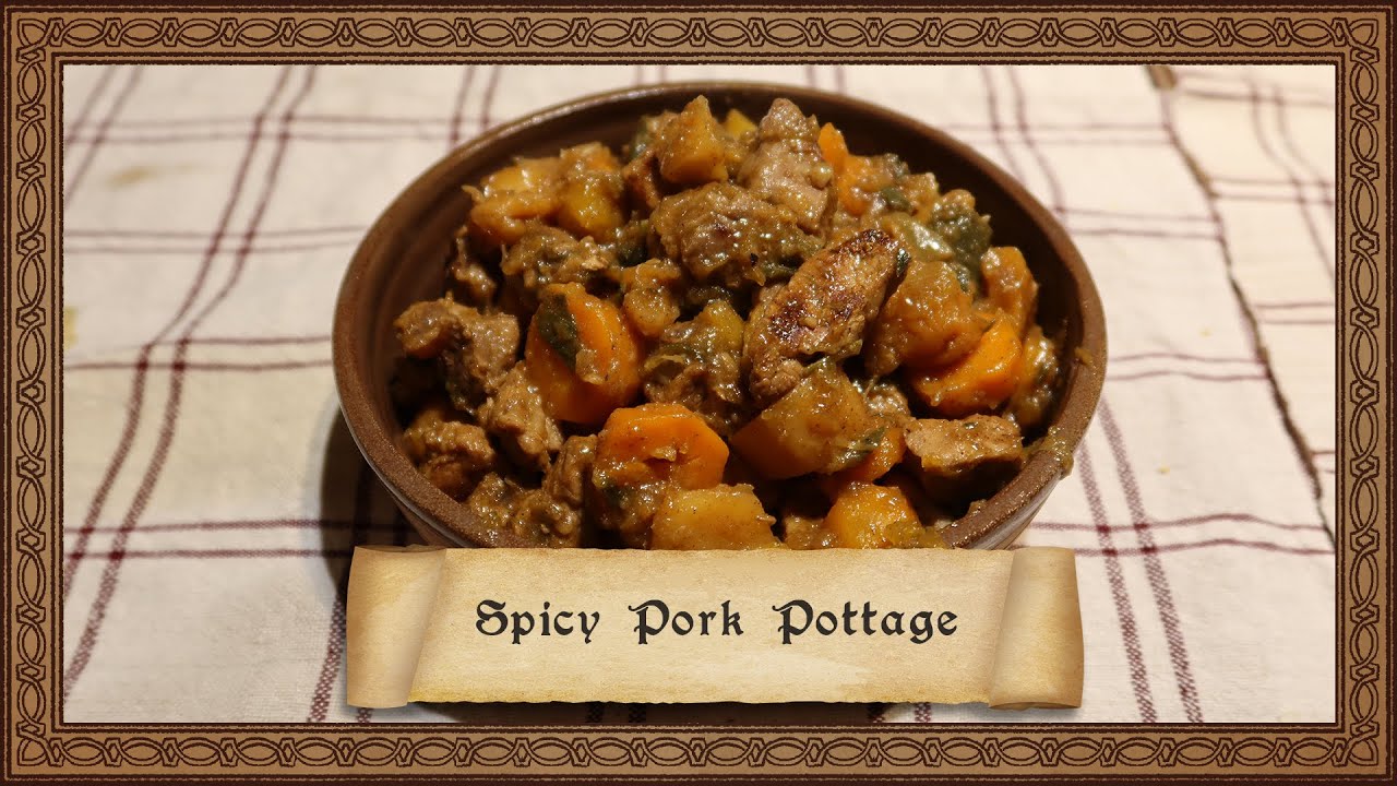 How to Cook - Spicy Pork Pottage | 1 Minute Medieval Recipes #Shorts ...