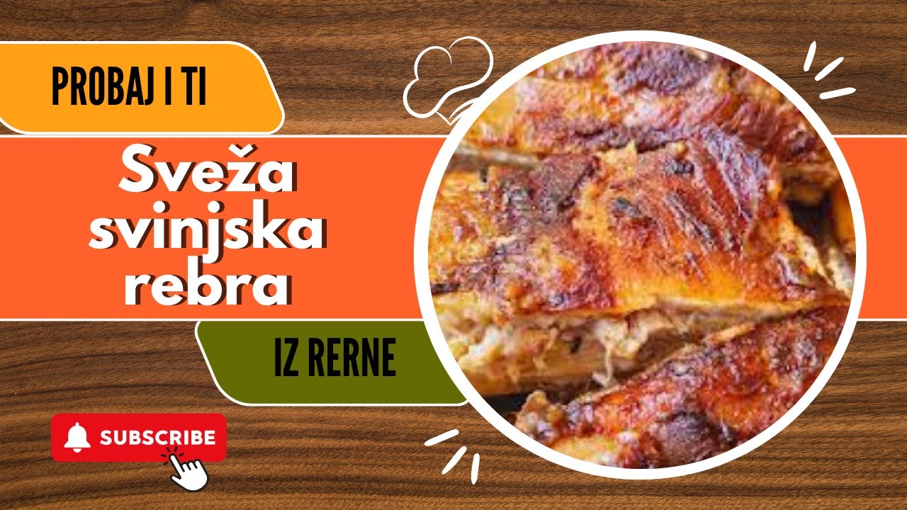 🔥 Sočna svinjska rebra iz rerne – recept koji morate probati🥩👌 - YouTube