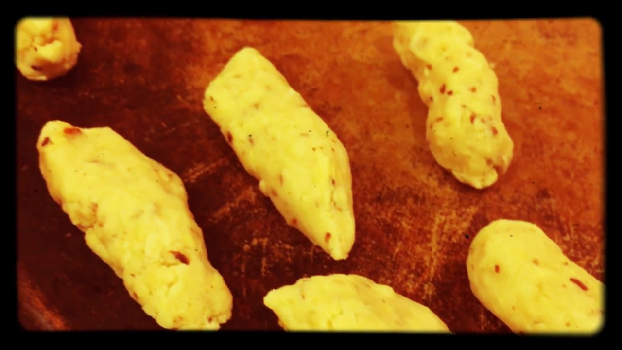 Making Grandma's Almond Fingers - YouTube