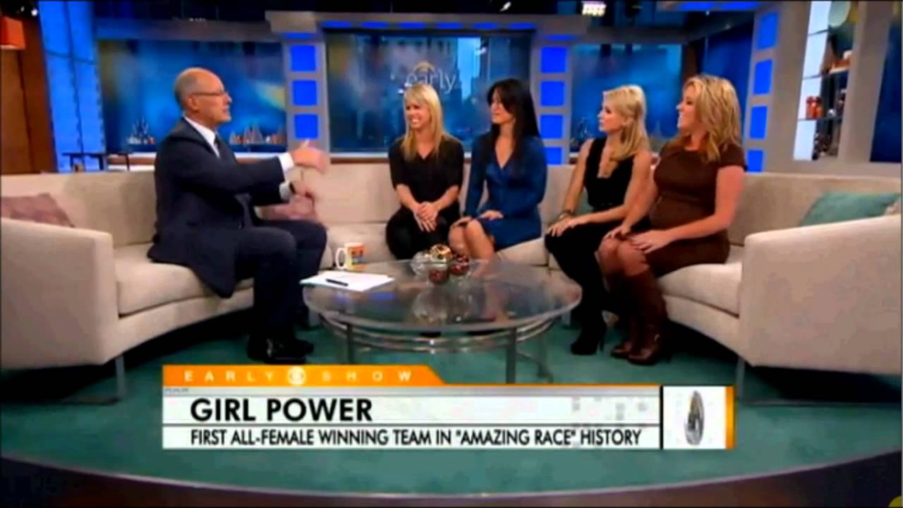 Nat & Kat - First All-Female Team Wins "The Amazing Race" - YouTube