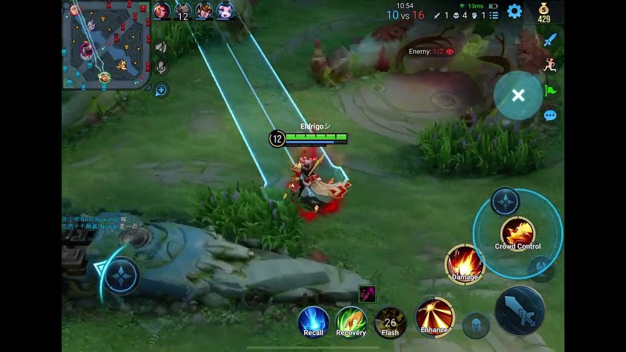 Honor of Kings | Hou Yi Gameplay Diamond 3 rank - YouTube