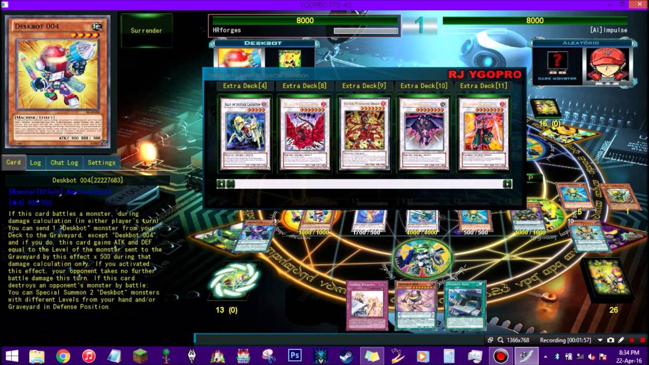 DESKBOT BASE EMPTY HAND TURN 1 - YouTube