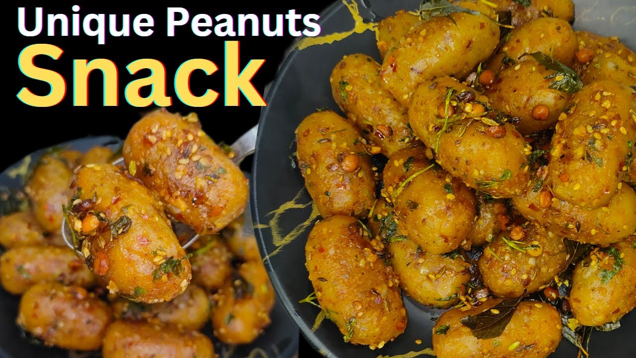 Unique Peanuts Snack| Mungfali snack recipe | mungfali ka nashta ...