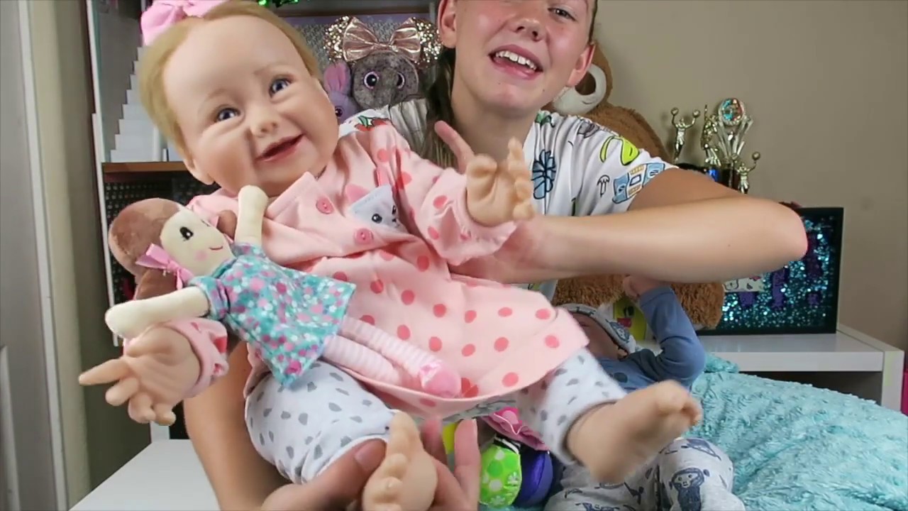 Surprise from Aliyah's Reborn World 💕👶🏼 - YouTube