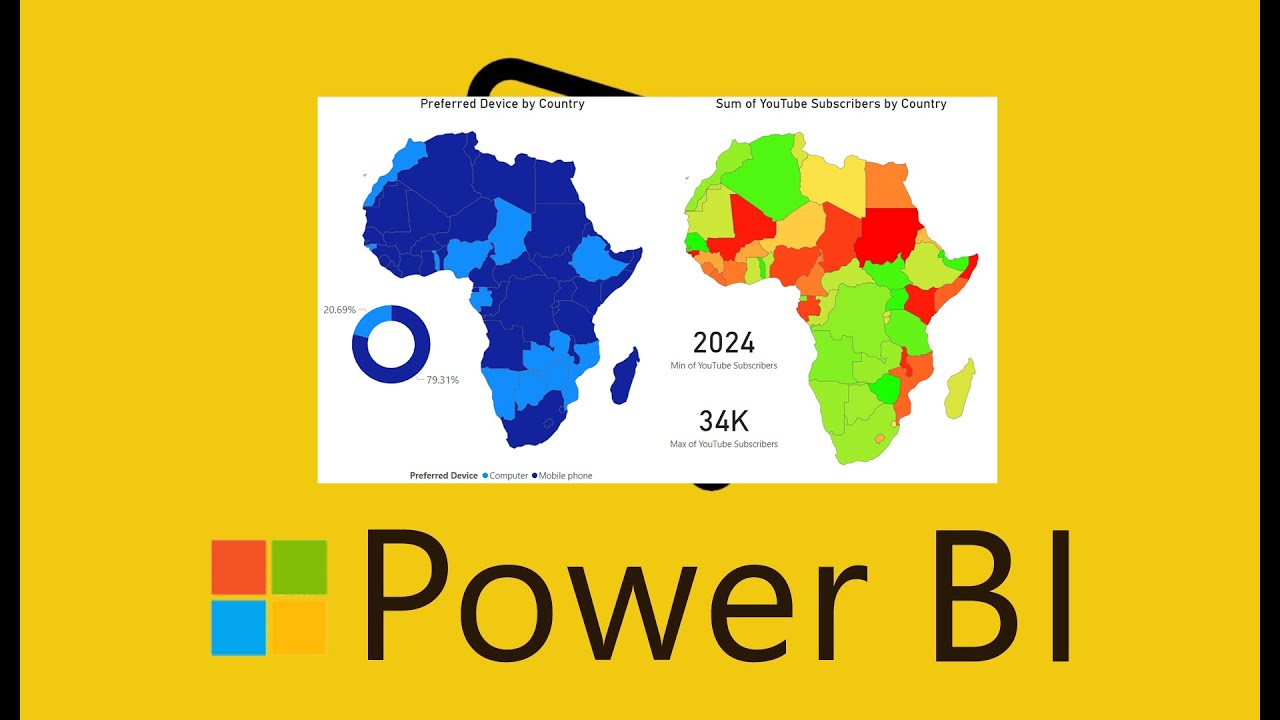 Maps and Dashboard Category versus Saturation in Maps in Power BI - YouTube