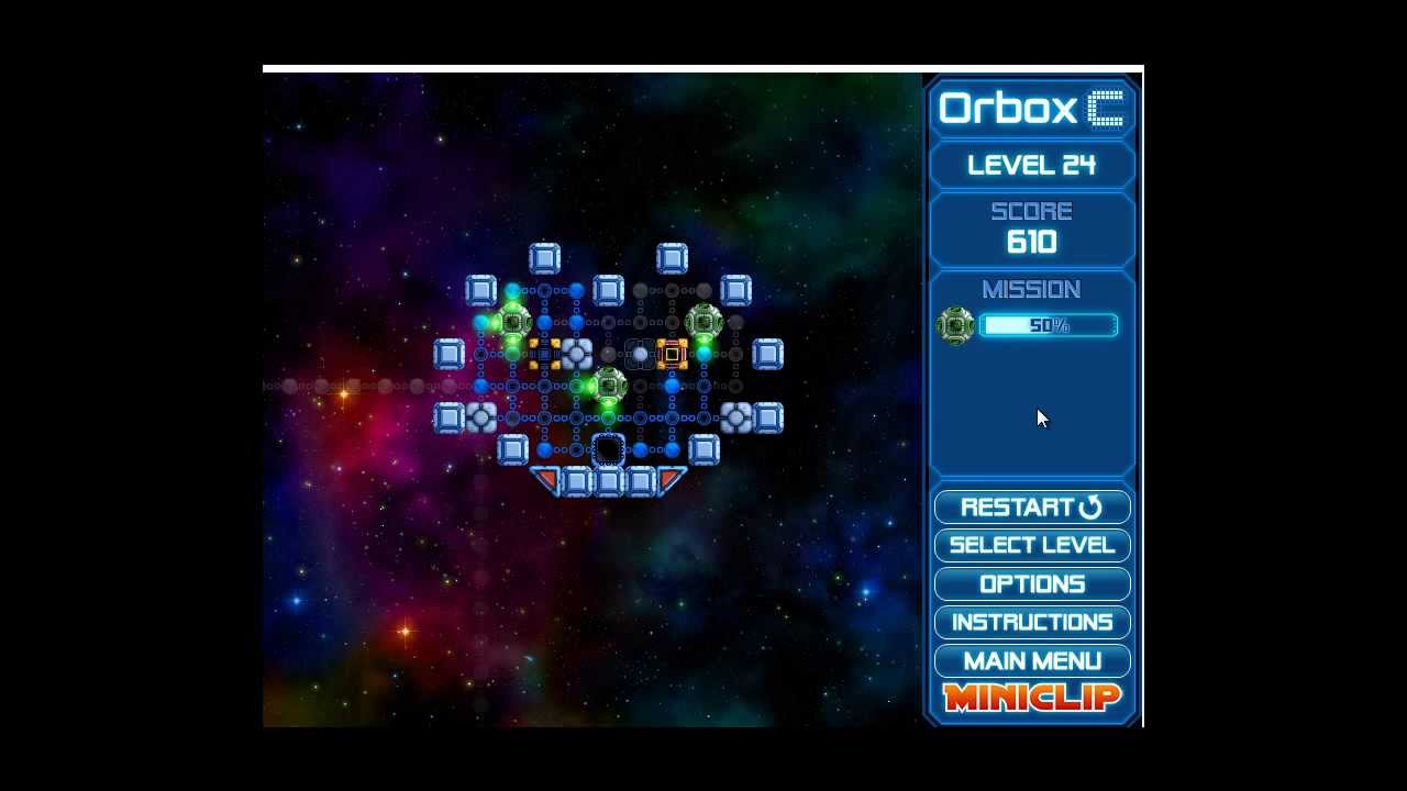 Orbox C Walkthrough level 24 Miniclip Games - YouTube