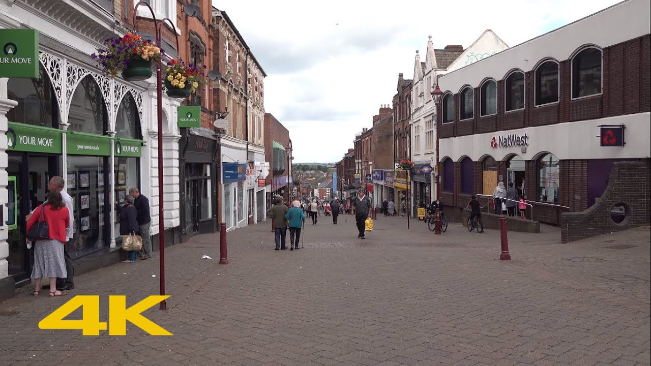 Ilkeston Walk: Town Centre【4K】 - YouTube